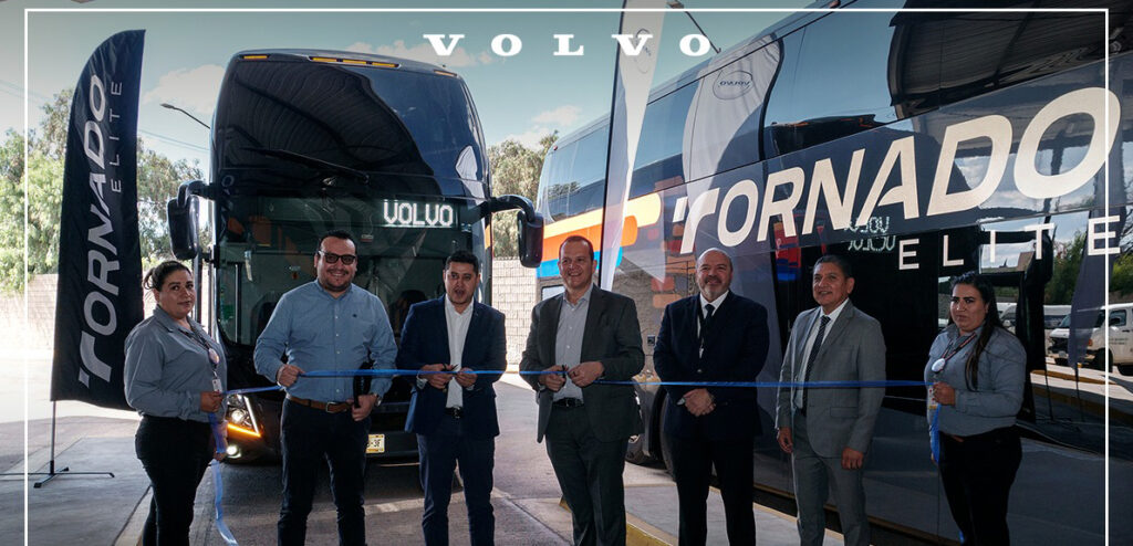 Volvo Buses entrega unidades a Tornado - Revista Alianza Flotillera