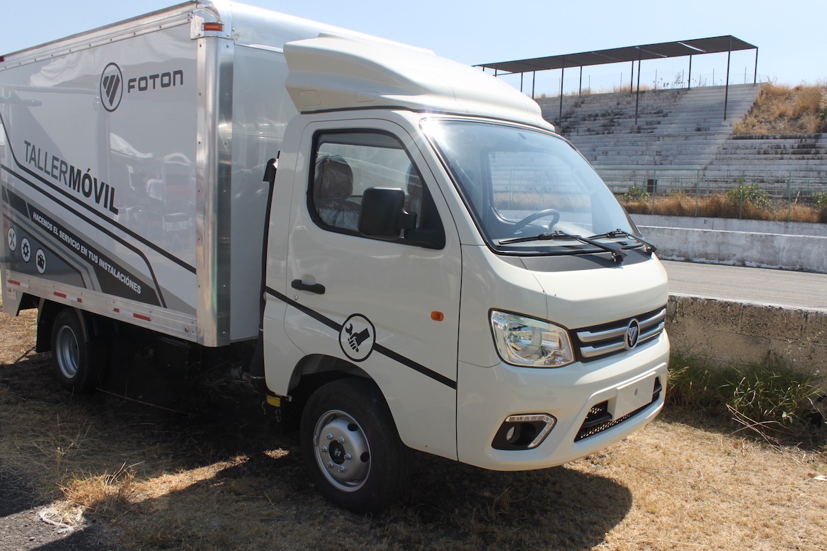 FOTON presenta el taller móvil - Revista Alianza Flotillera