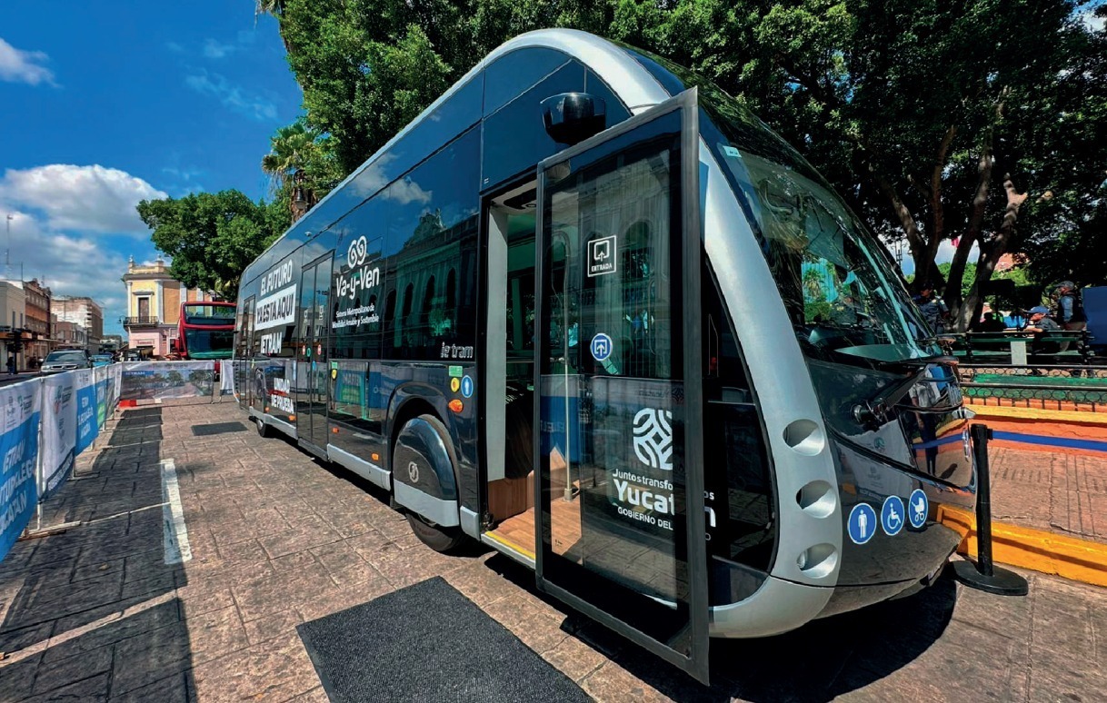 Así es IE TRAM, el sistema de autobús-tranvía de Yucatán - Revista ...