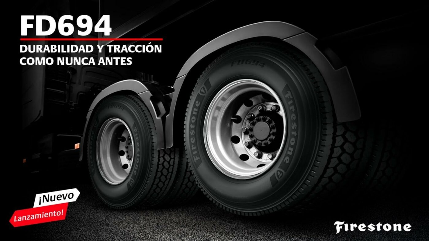 Bridgestone lanza neumático Firestone FD694 para vehículos de carga - Revista Alianza Flotillera