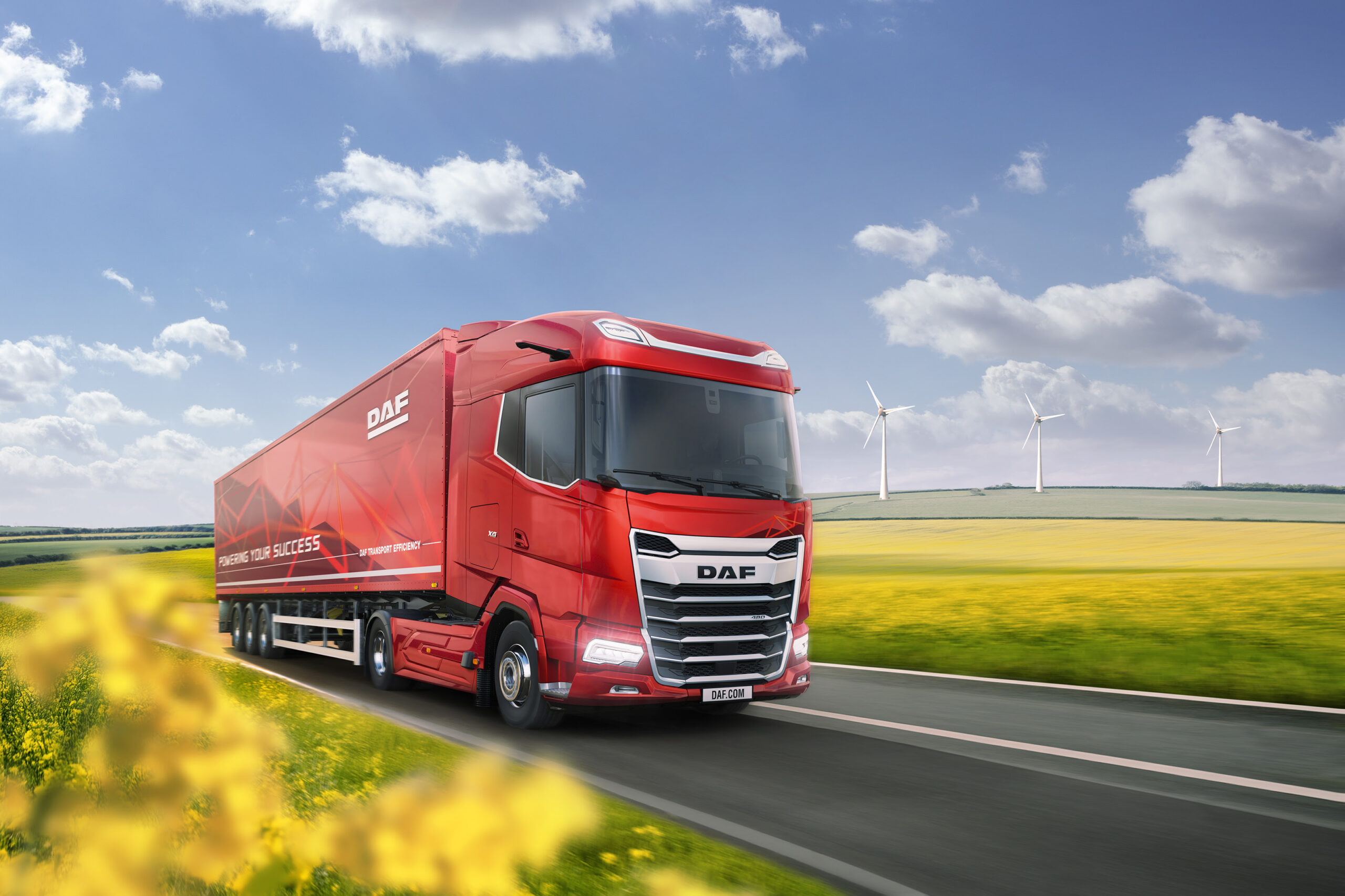 DAF lanza motor compatible con biodiésel B100 para camiones XF, XG y ...